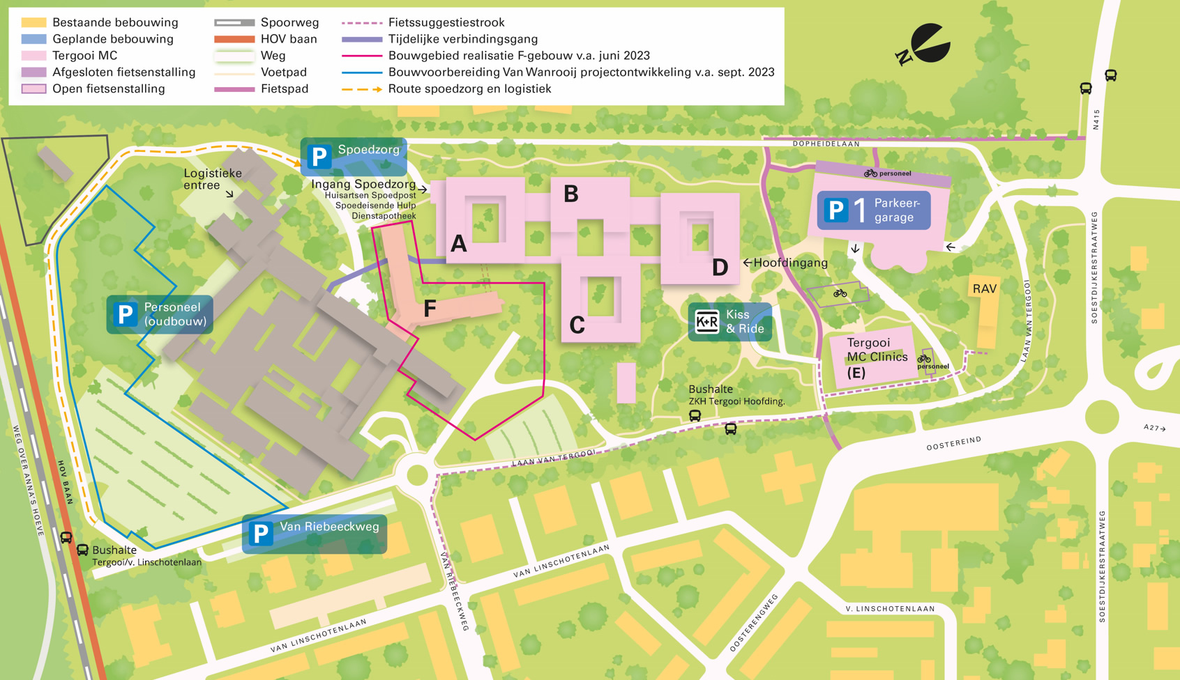 Plattegrond - Tergooi MC